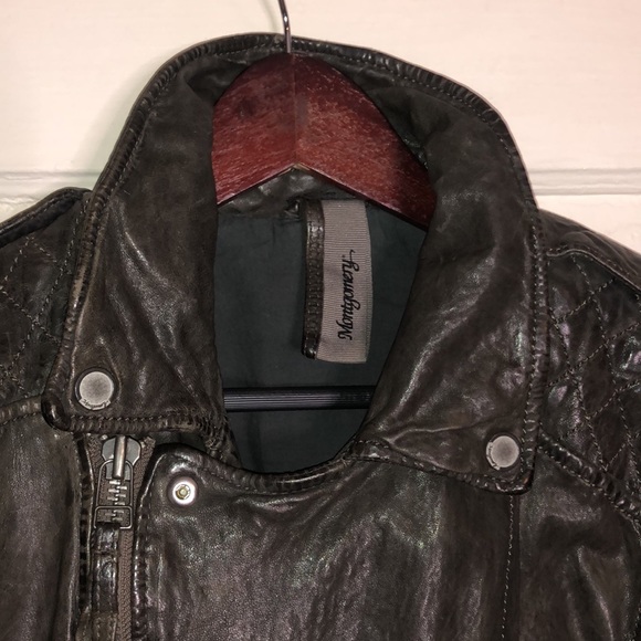 Montgomery Leather | Jackets & Coats | Montgomery 0 Genuine Distressed ...